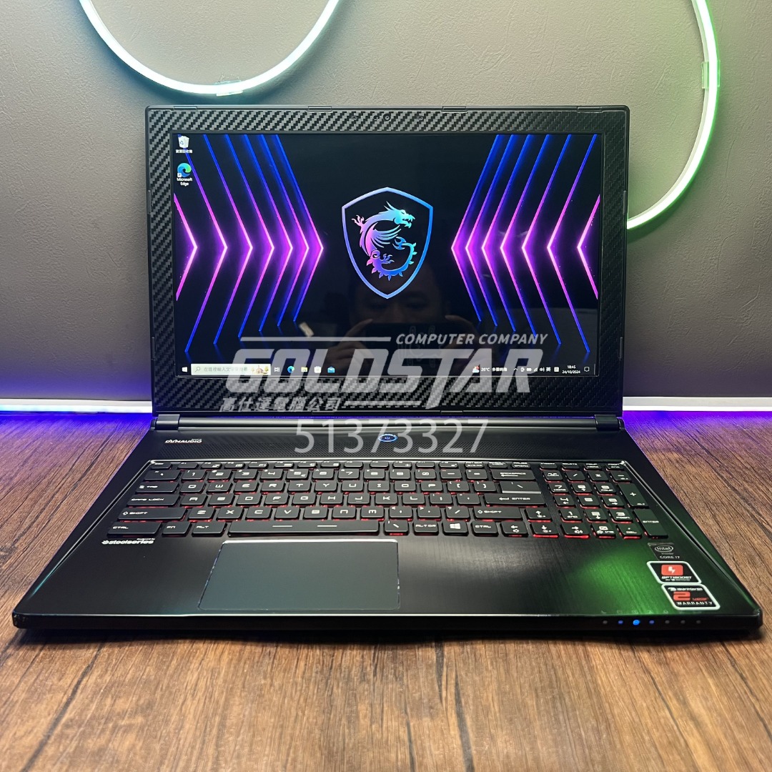 電競MSI GS60 2QE Ghost Pro 4K ”i7-4720HQ Ram 16GGB DDR3 1TB SSD GTX970 ...