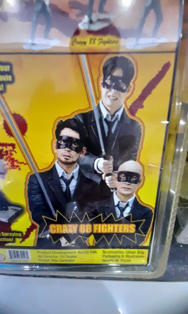 Neca Kill Bill Series 1 - Crazy 88 Set of 3, Hobbies & Toys, Toys ...