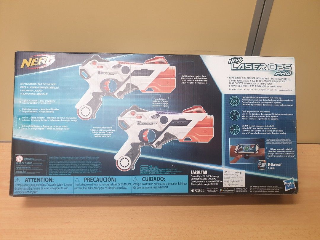 NERF LASER OPS PRO, Hobbies & Toys, Toys & Games on Carousell