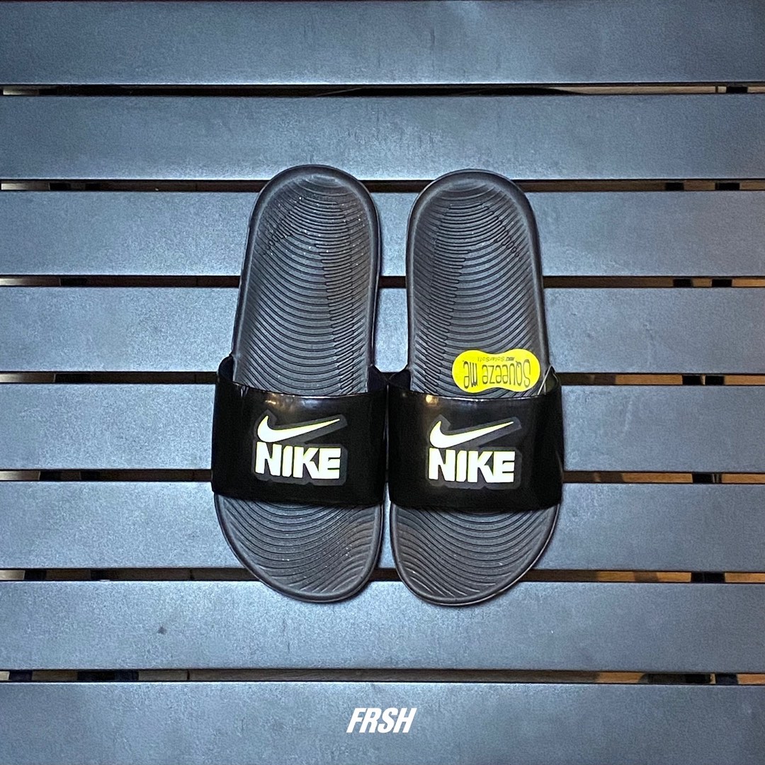 Nike Solarsoft Kawa Fun Slides 6Y 24CM LEGIT, Women's Fashion, Footwear ...
