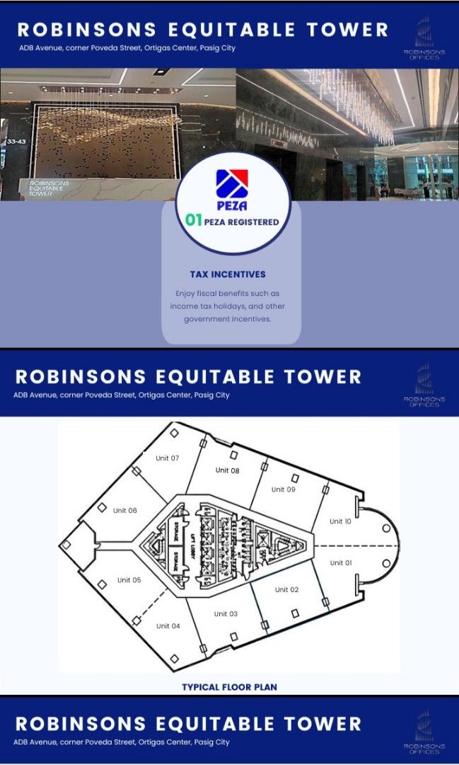 Office for rent lease Fitted beside MRT Station and Mall Ortigas Quezon ...