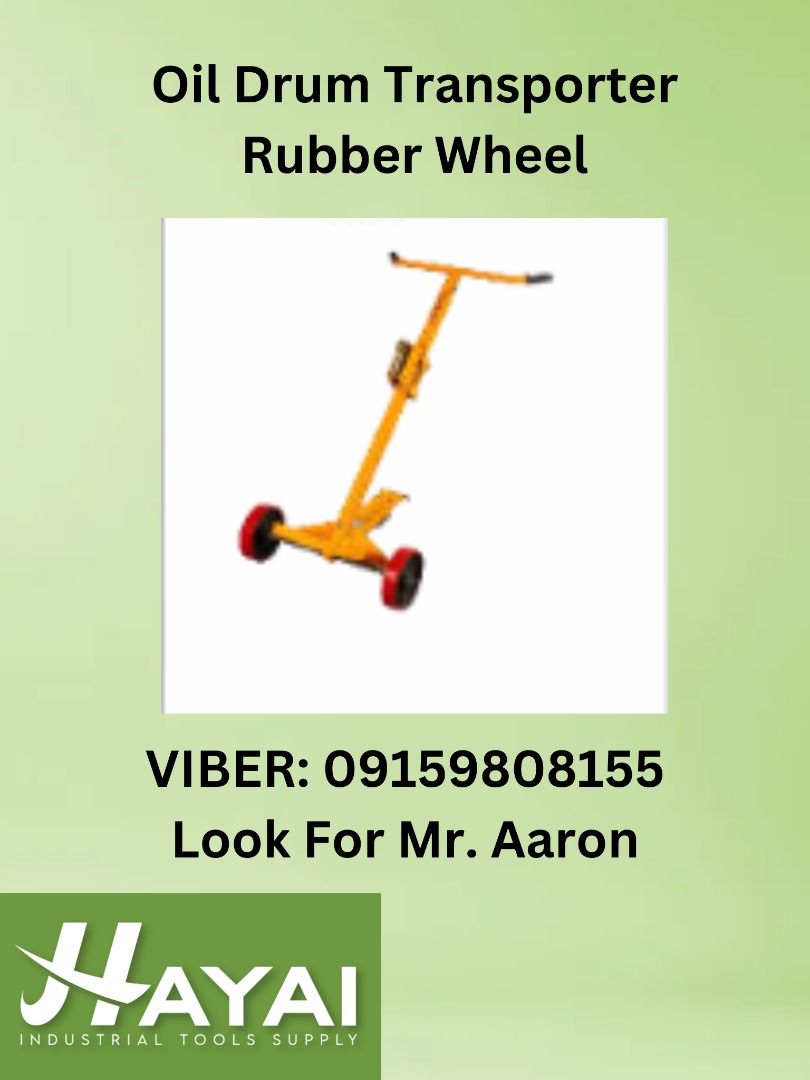Oil Drum Transporter Rubber Wheel, Commercial & Industrial ...