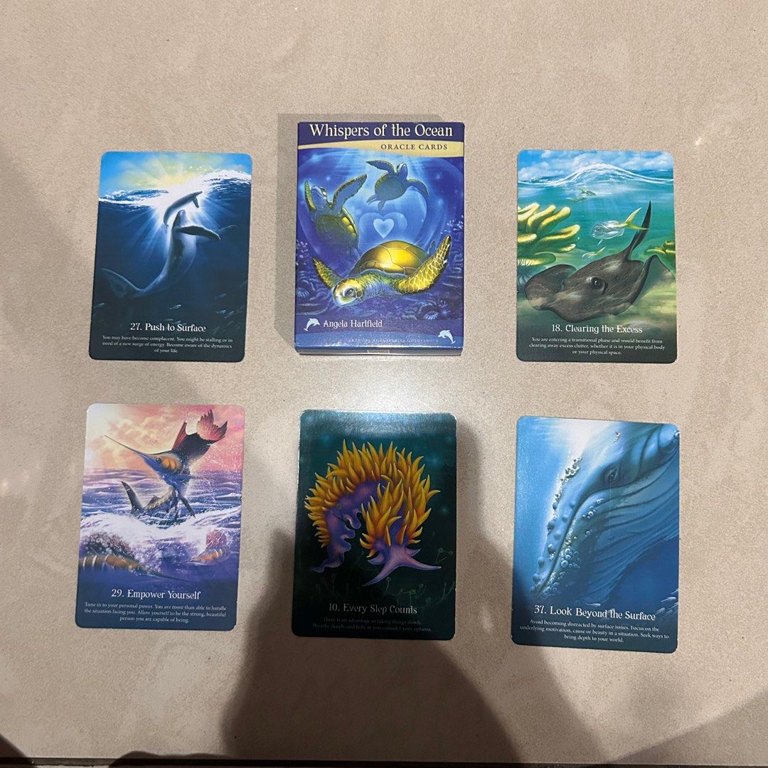 Oracle card + pdf guidebook, Hobbies & Toys, Toys & Games on Carousell