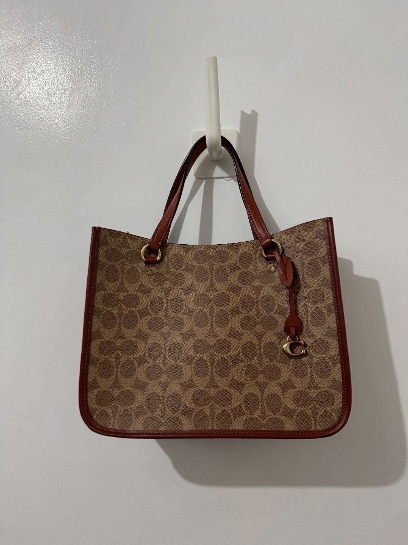 ORIGINAL Coach Tyler Carryall - Signature Canvas Tan/Rust, Luxury, Bags ...