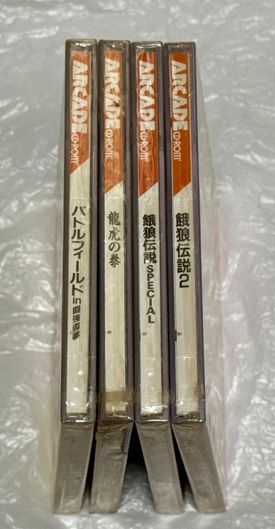 PC Engine Arcade Card CD 遊戲 4 隻 , 電子遊戲, 電子遊戲, 其他 - Carousell