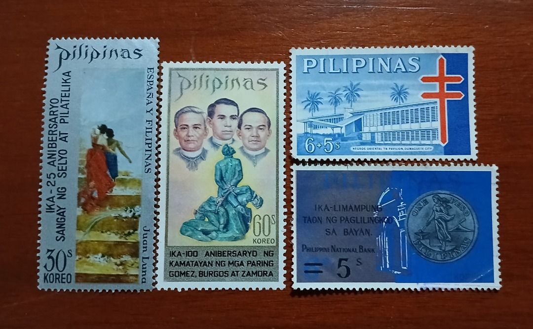 Pilipinas Ika 25 Anibersaryo ng Sangay ng Selyo at Pilitelika / 1972 ...