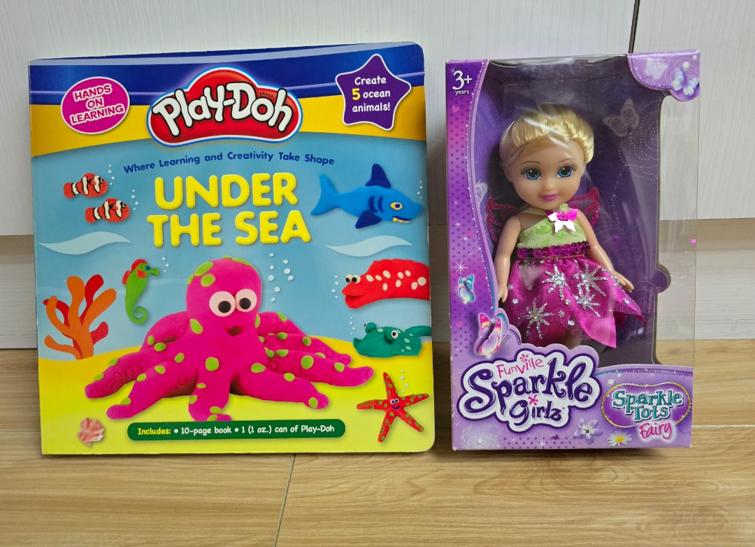 Play-Doh Guide & Dolly, Hobbies & Toys, Toys & Games on Carousell