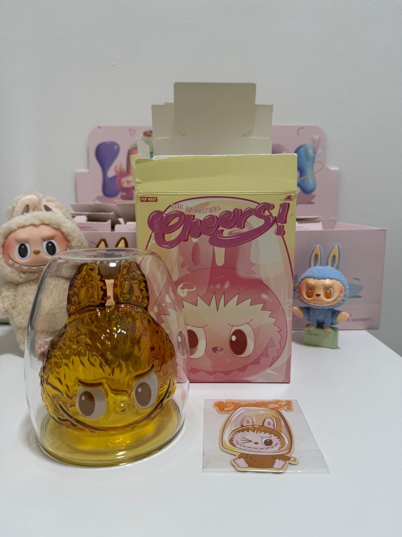 POPMART - Labubu Cheers! Mug, Hobbies & Toys, Toys & Games on Carousell