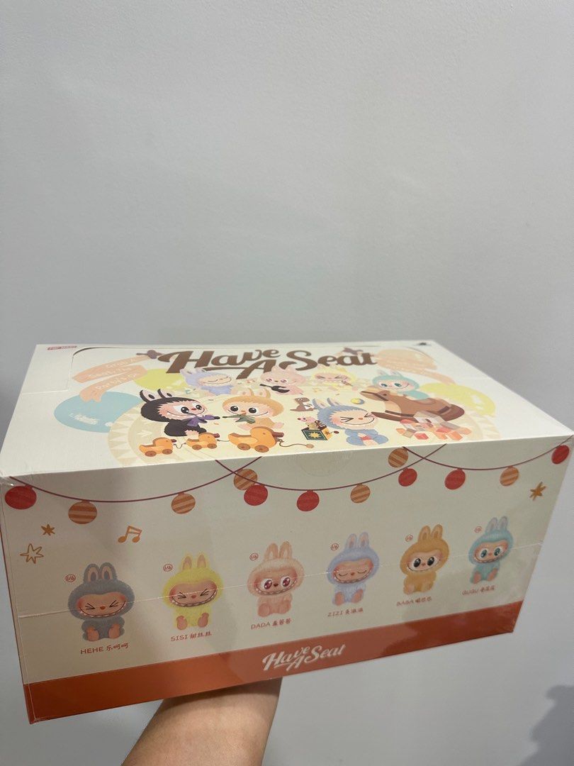 Popmart Labubu V2 have a seat (whole set), Hobbies & Toys, Collectibles ...