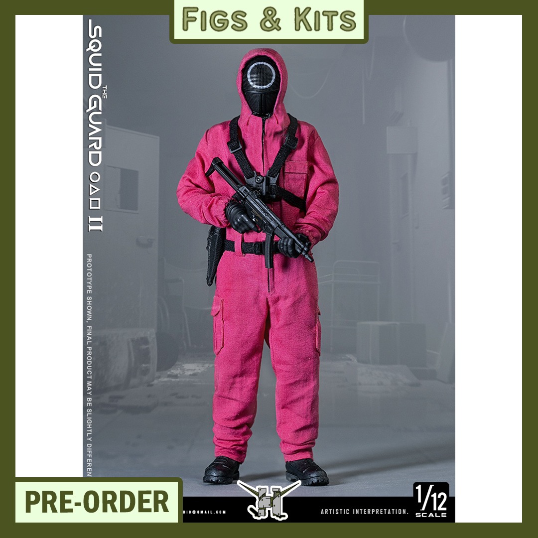 PRE-ORDER!! 1/12 SQUID GAME GUARD II EKS08, Hobbies & Toys, Toys ...