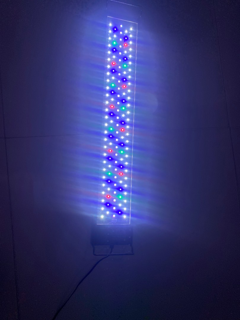 Programmable full spectrum aquarium light 60cm, Pet Supplies, Homes ...