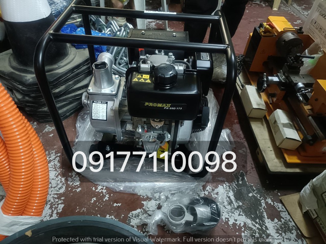 Promax diesel engine pump, Commercial & Industrial, Construction Tools & Equipment on Carousell