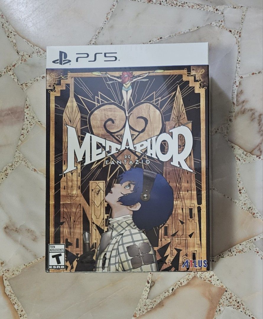 PS5 Metaphor Refantazio Collector's Edition R1 US ESRB English version ...