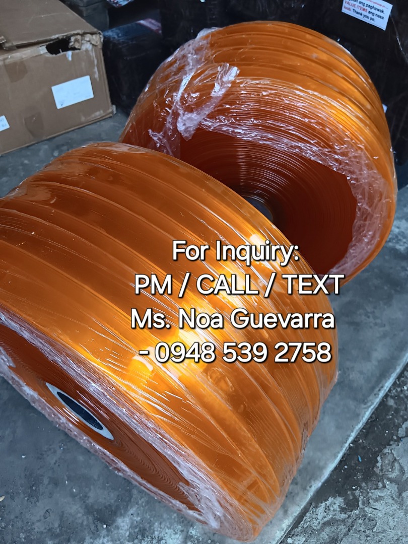 PVC Curtain - Rib Type 1mm & 2mm, Furniture & Home Living, Home Decor ...