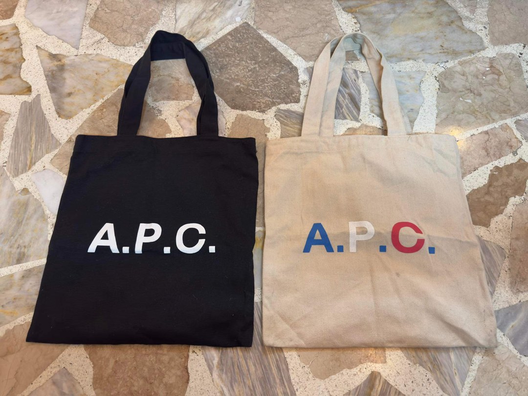Rare APC Tote Bag, Luxury, Bags & Wallets on Carousell