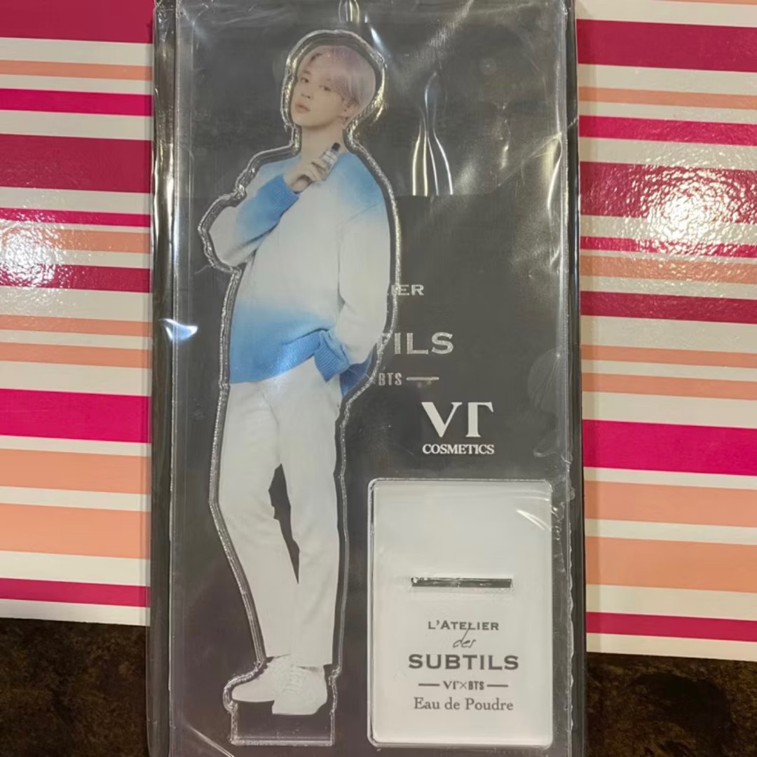 [READYSTOCK | OFFICIAL] BTS Jimin Acrylic Stand VT Perfume, Furniture ...
