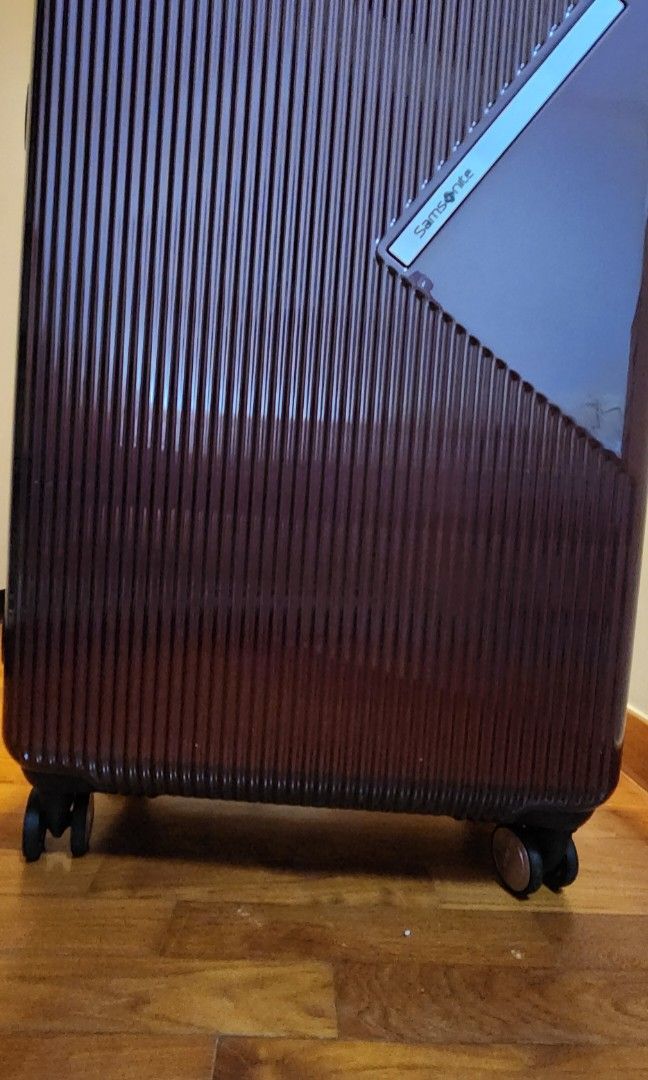Samsonite ZELTUS 69cm Spinner Exp with built-in scale, Hobbies & Toys ...