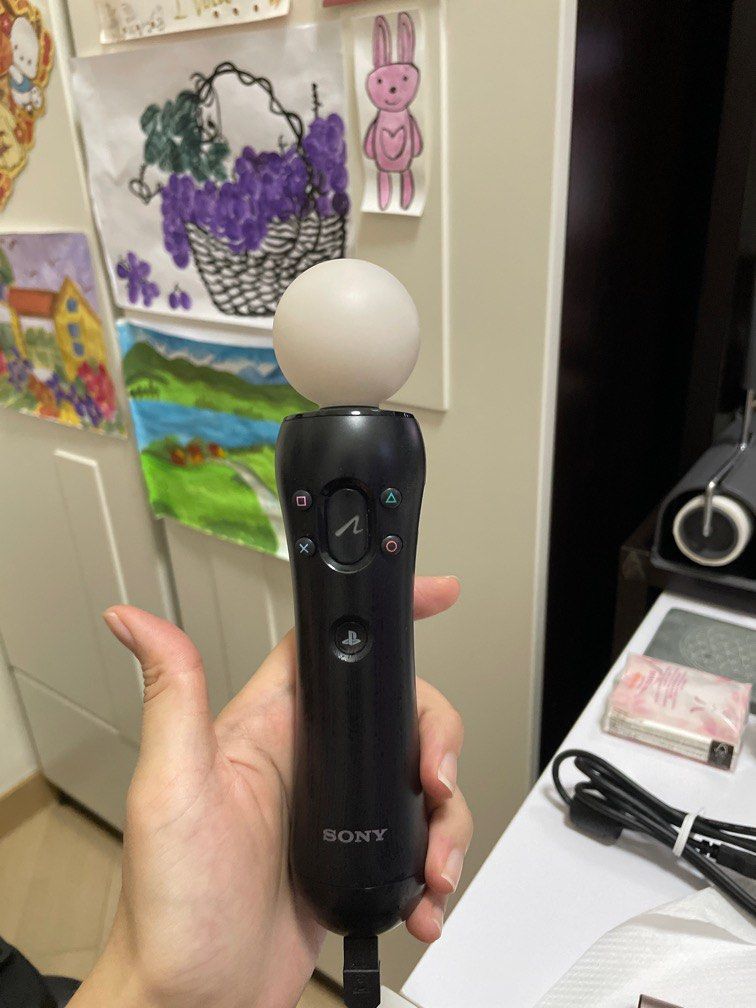 Sony PS4 MOTION CONTROLLER 動態控制器, 電子遊戲, 遊戲機配件, 遊戲週邊商品 - Carousell