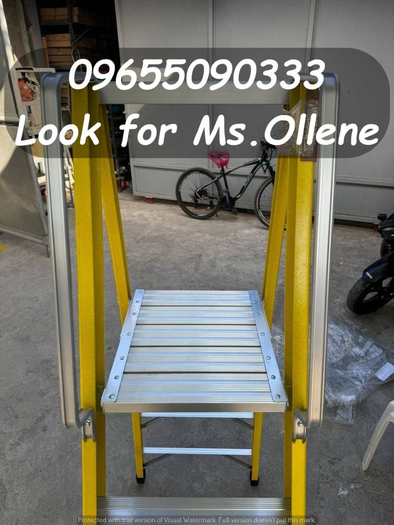 Spencer A Type Platform Ladder Specs: 10ft (8Steps), Commercial ...