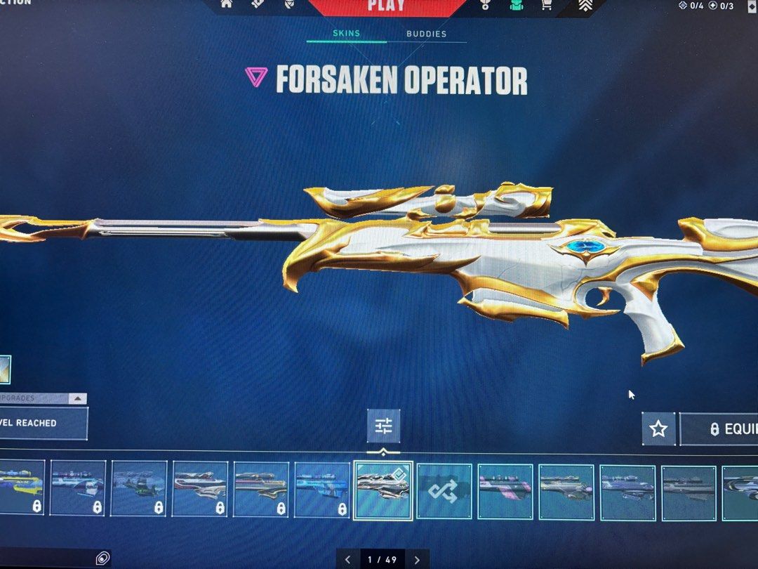 Valorant Stacked Account (30+ Premium skin), Video Gaming, Gaming ...