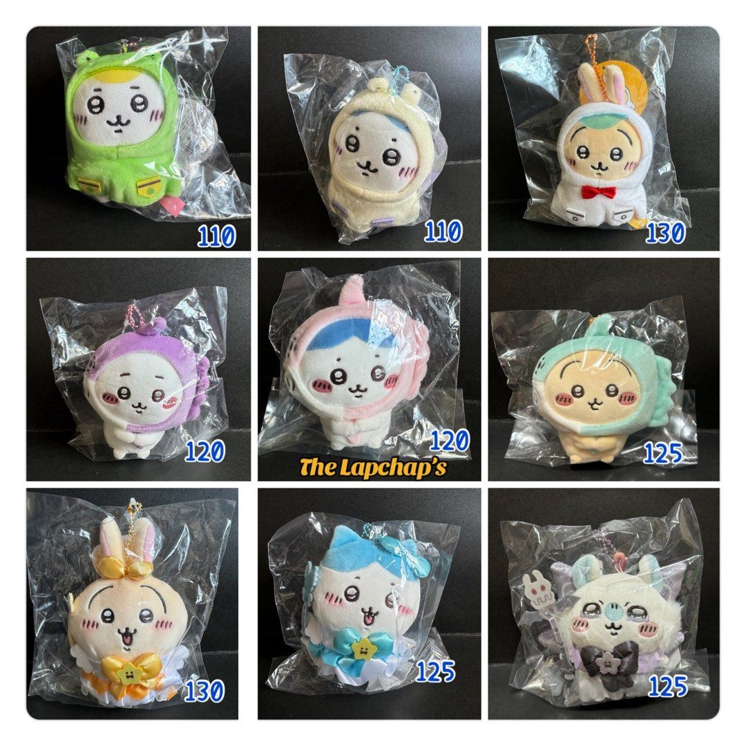 The Lapchap’s(現貨）日版 Chiikawa日版吊飾 （Usagi 小八 兔哥 吉伊卡哇）壽司 雨衣 水族館 睡衣 觀光, 興趣及 ...