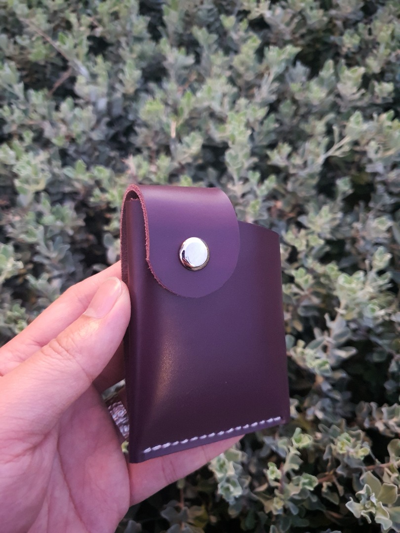The Wildflower - A tuck cash and card carry in purple toghici, Women's ...