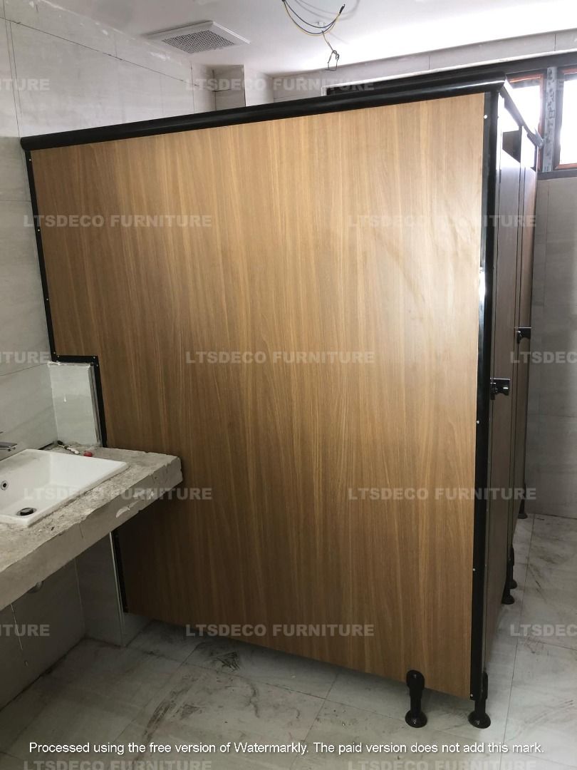 toilet partition modular cubicles office partitions, Furniture & Home ...