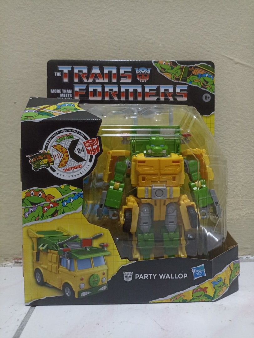 Transformers teenage mutant ninja turtles tmnt party wallop turtle van ...