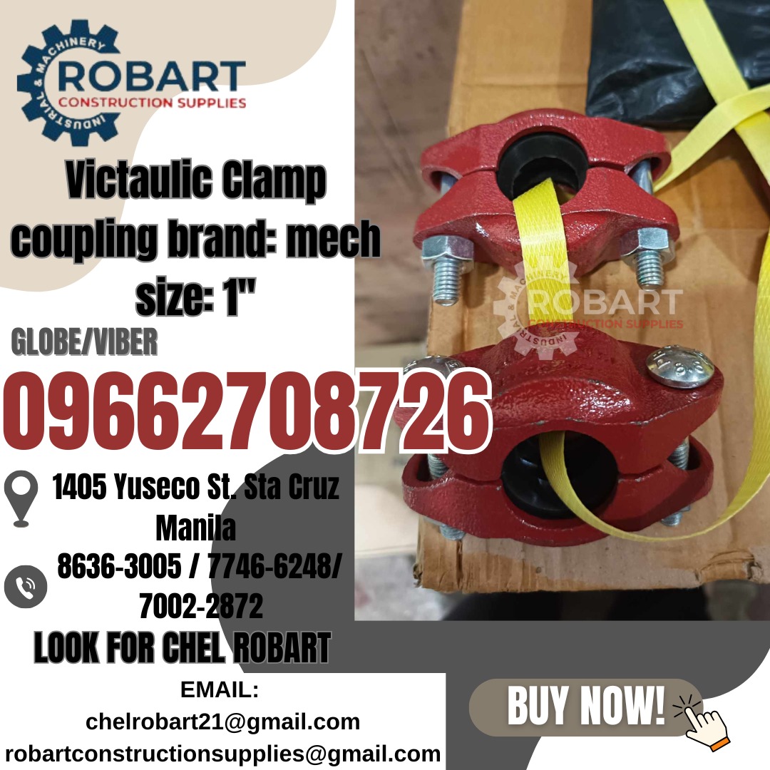 VICTAULIC CLAMP COUPLING, Commercial & Industrial, Construction Tools ...