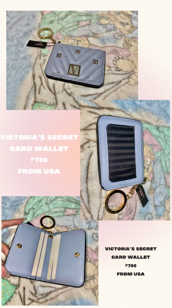 VICTORIA’S SECRET CARD HOLDER, Luxury, Bags & Wallets on Carousell