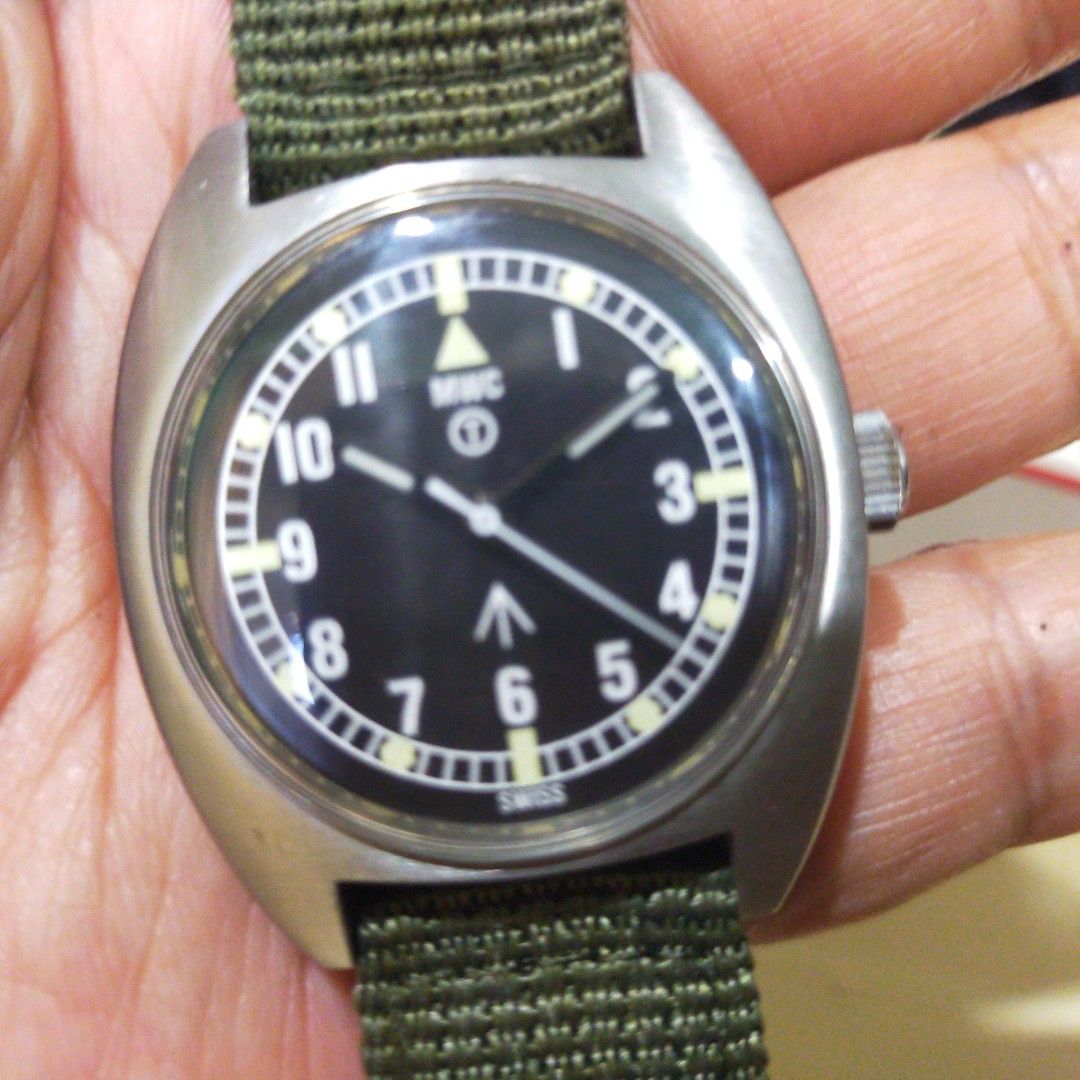 Vintage MWC military watch swiss mechanical automatic movement 36mm ...