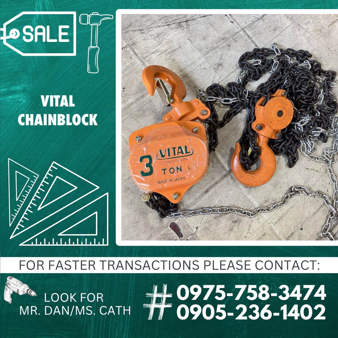 Vital Chain Block, Commercial & Industrial, Construction Tools ...