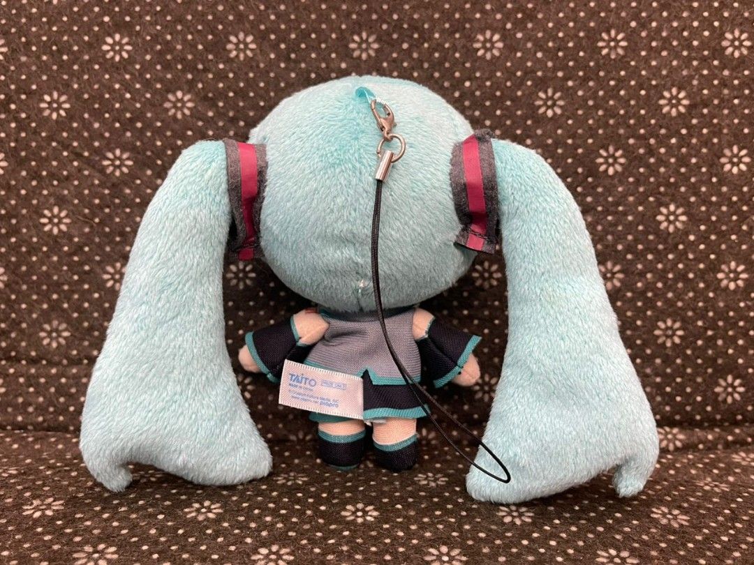 Vocaloid Snow Hatsune Miku Cute Keychain Plush 6" Plush Toy Japan Taito ...