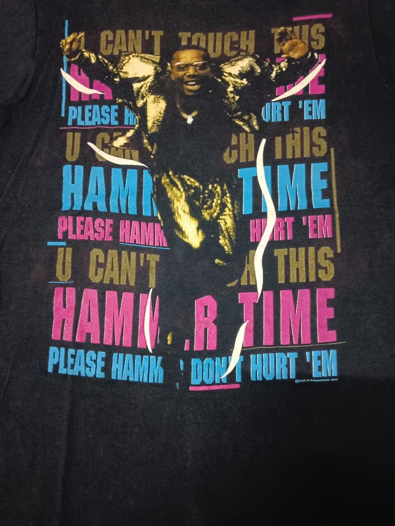 Vtg 90s MC HAMMER the rapper, Men's Fashion, Tops & Sets, Formal Shirts ...