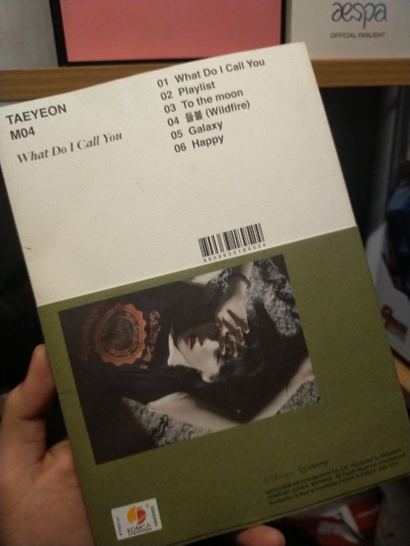 What do I call you? Taeyeon CD Album, Hobbies & Toys, Music & Media ...