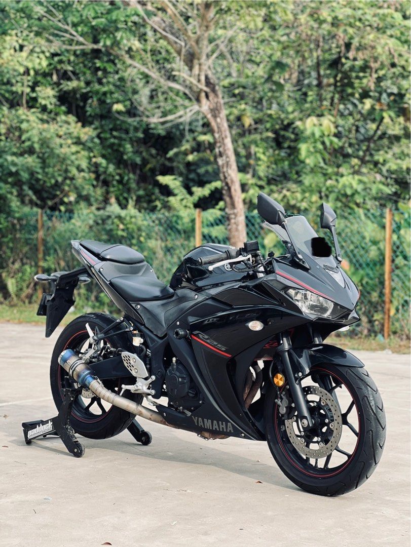 Yamaha R25 V1 2018, Motorbikes on Carousell