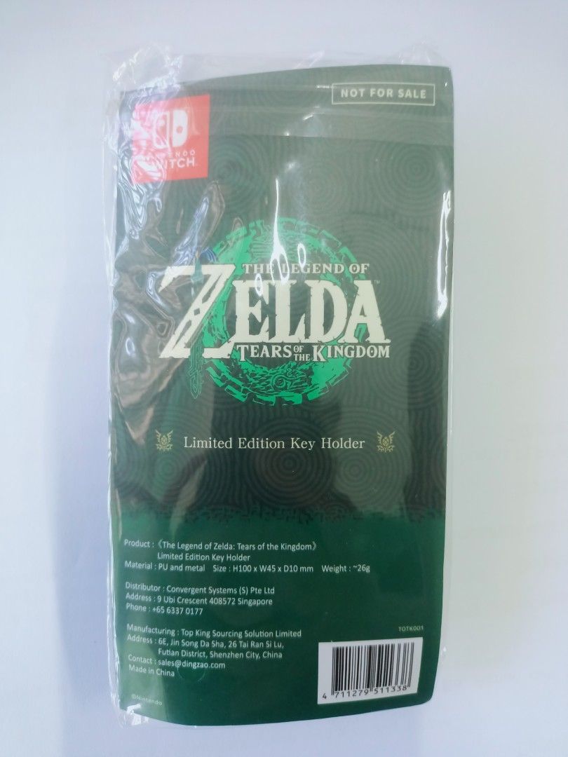 Zelda Tears Of The Kingdom Limited Edition Keychain, Hobbies & Toys ...