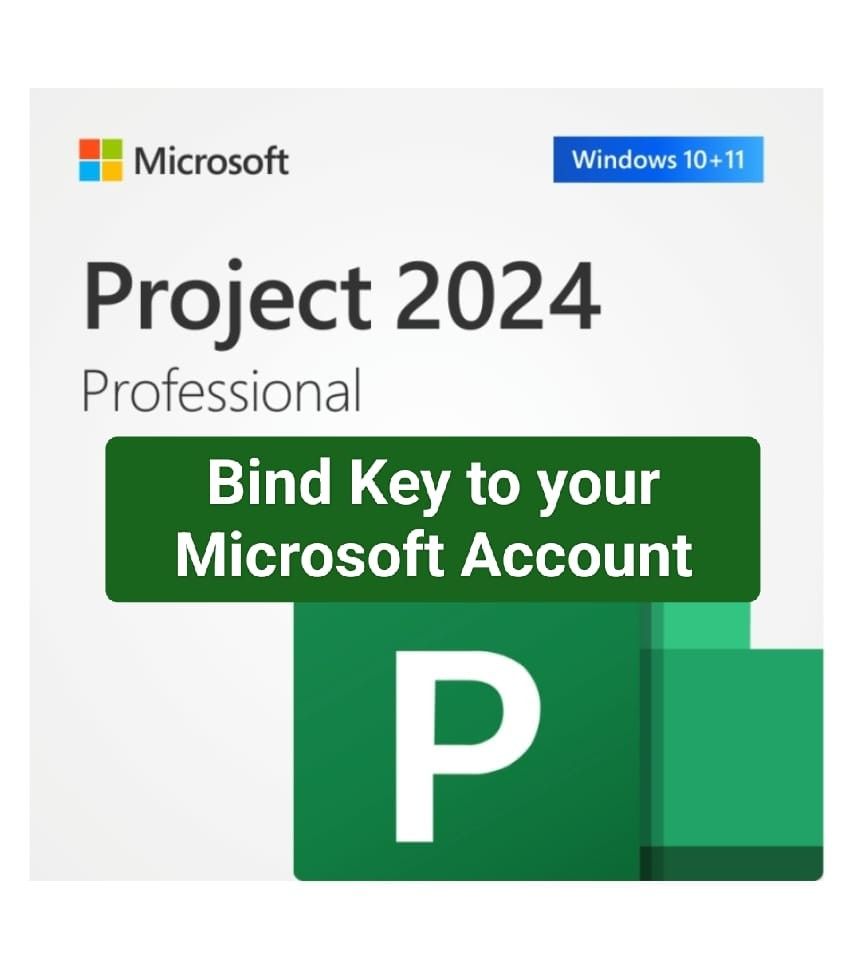 2024 Microsoft Project Professional 2024 Edition Genuine Key Bind to ...