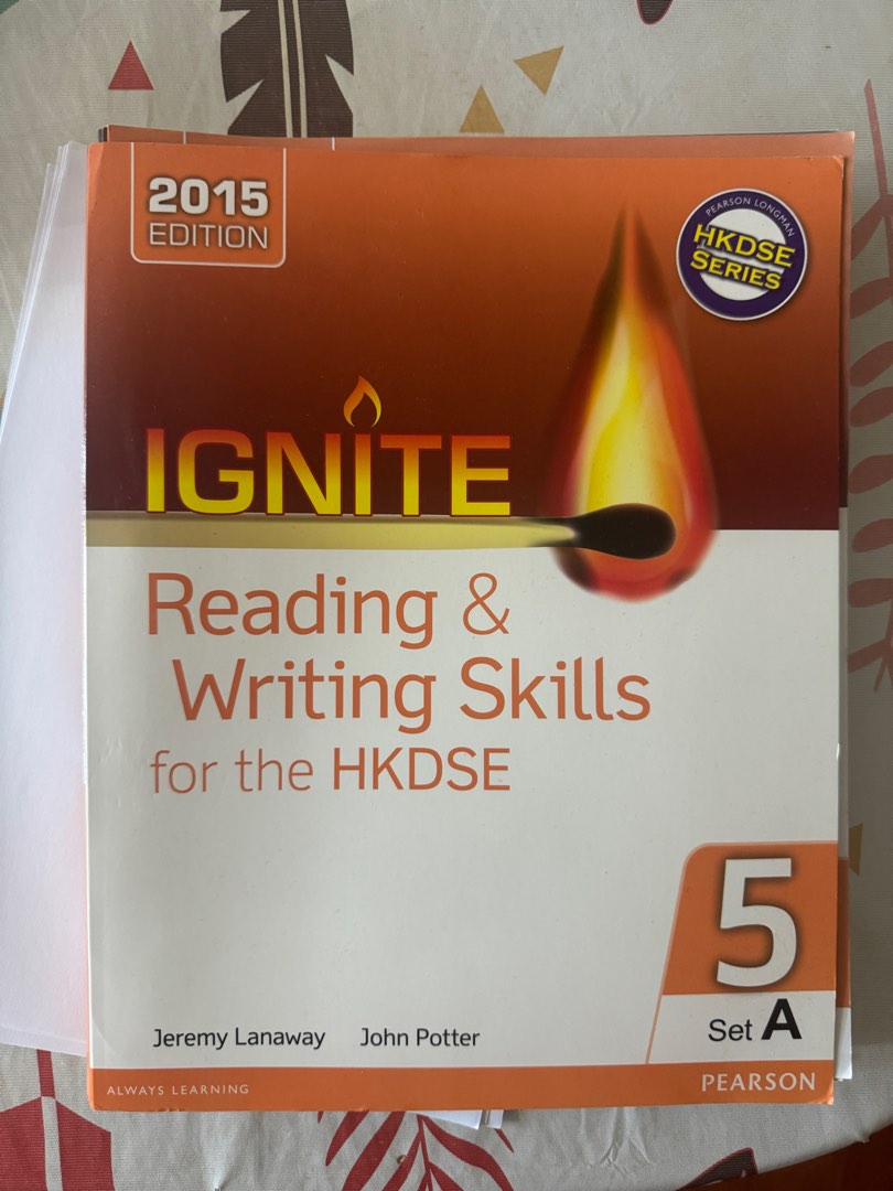 F5 DSE English Reading & Writing Exercise, 興趣及遊戲, 書本 & 文具, 教科書 - Carousell