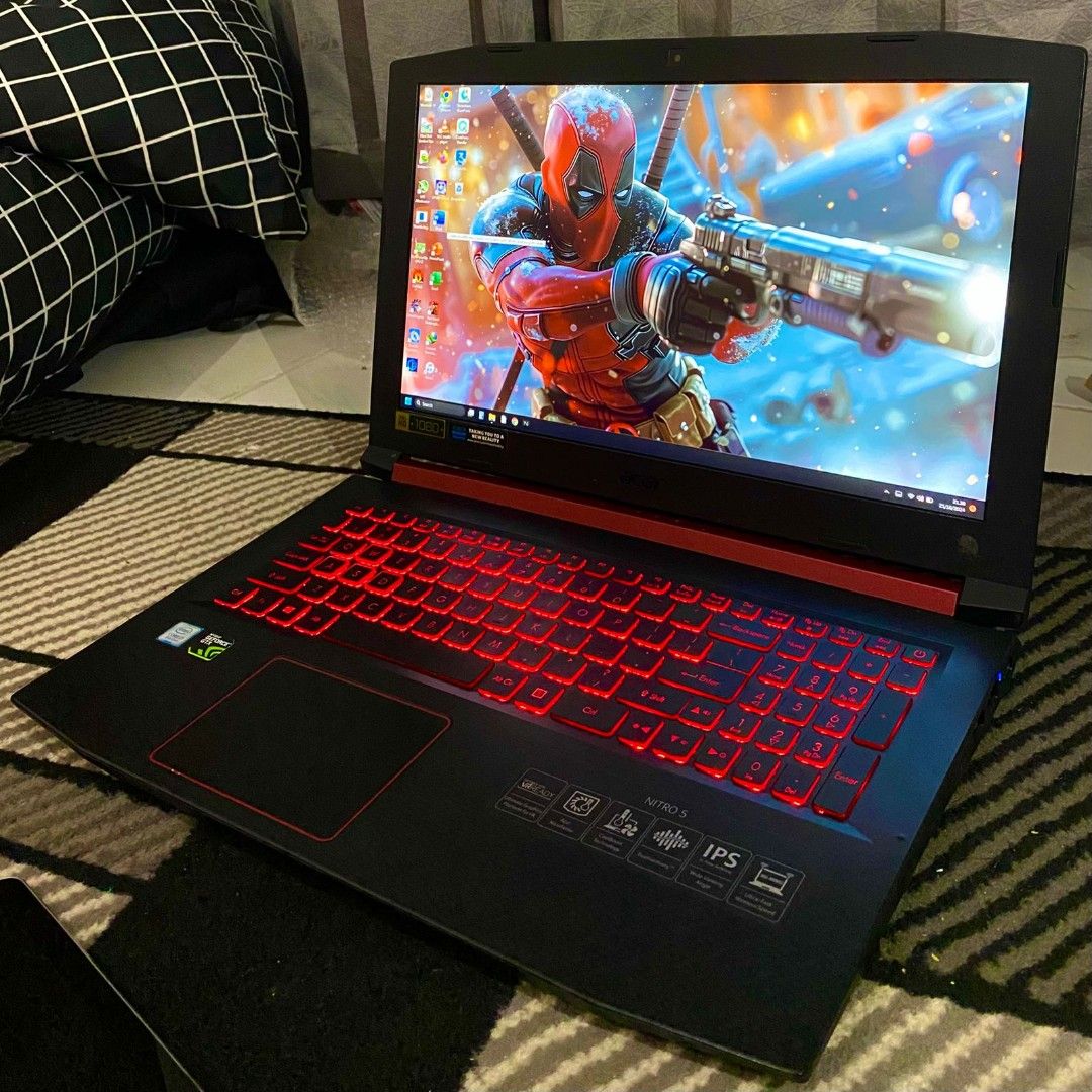 Acer Nitro i7 1060 16gb SSD GTX Gaming Predator tt Laptop Ryzen Asus Rog tuf Legion Nvidia ...
