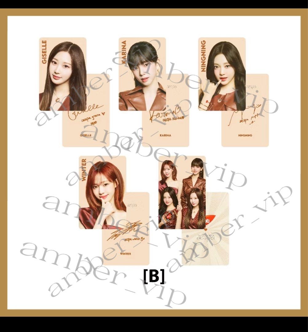 aespa OFFICIAL X RICHOCO PC, Hobbies & Toys, Collectibles & Memorabilia ...