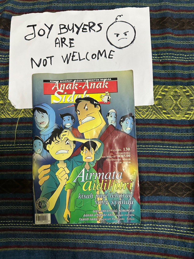 ANAK-ANAK SIDEK SIRI ANIMASI, Hobbies & Toys, Books & Magazines, Comics & Manga on Carousell