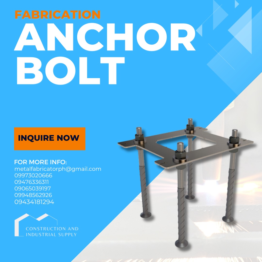 Anchor Bolt | HSS | Hotdip Galvanized | Gusset Plate | Stud Bolt ...