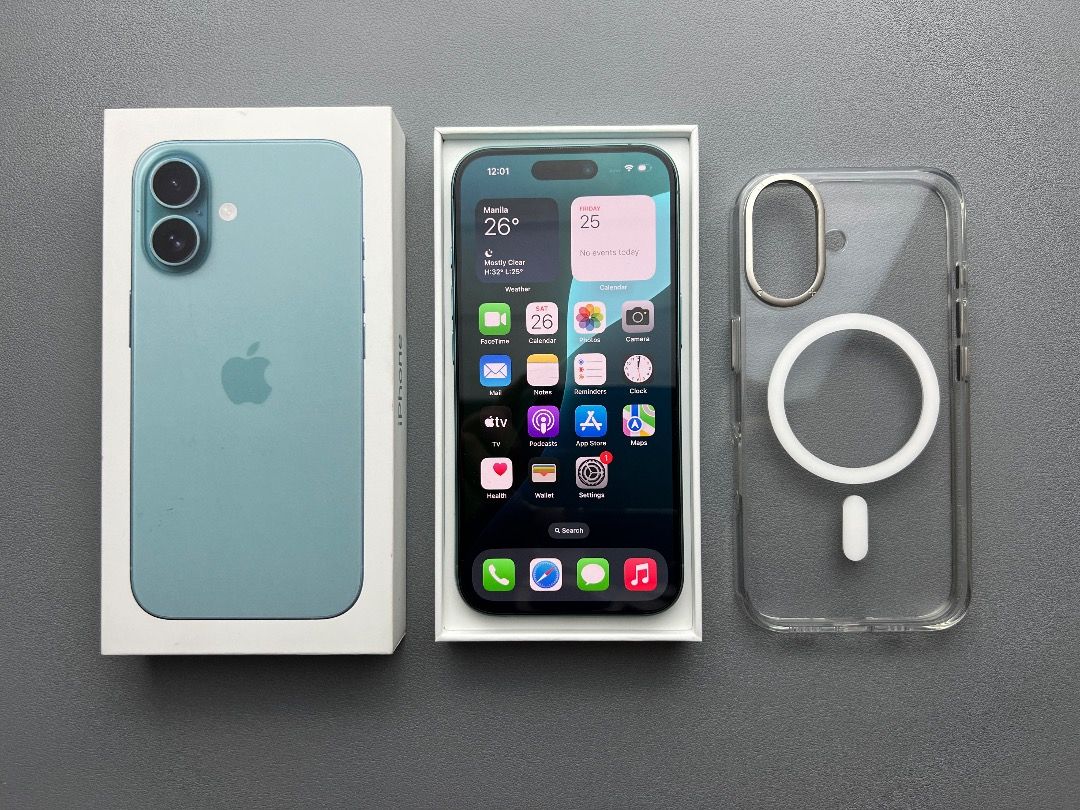 Apple iPhone 16 256 Teal NTC Approved Brand New condition with Receipt ...