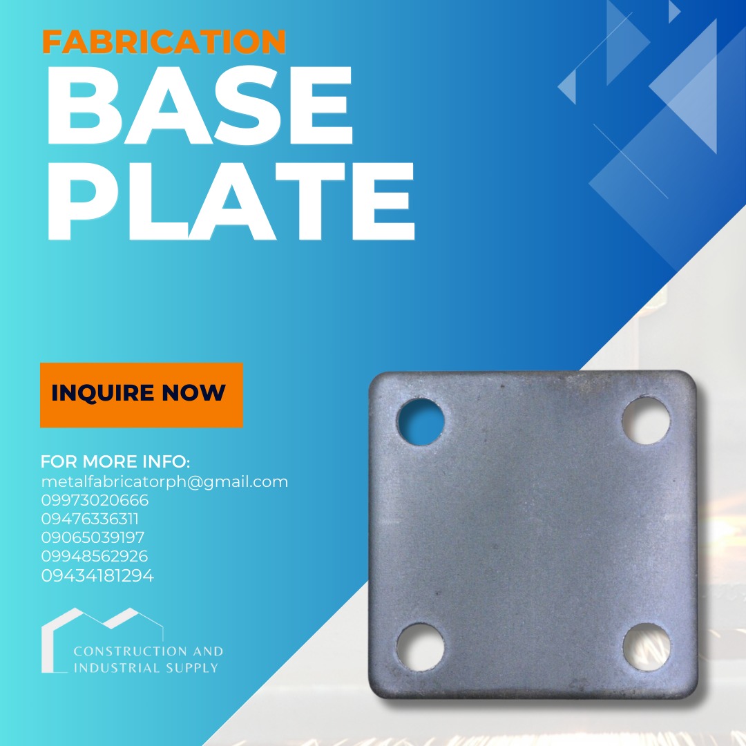 Base Plate | U Bolt | HSS Steel | MS Plate | Steel Pipe Casing | Anchor ...