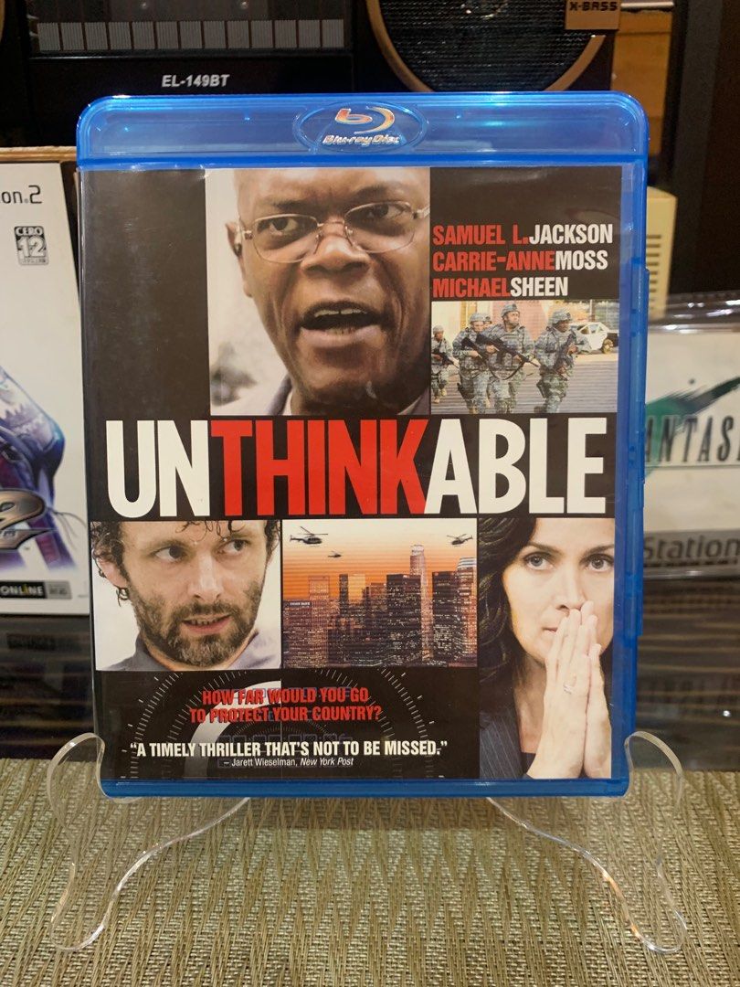 (Blu ray Disc) UNTHINKABLE, Hobbies & Toys, Music & Media, CDs & DVDs ...