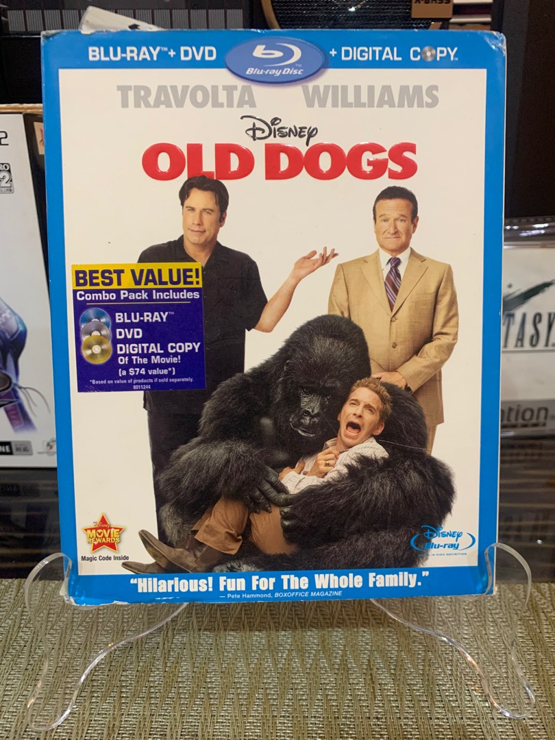 (BLU RAY+DVD+DIGITAL COPY) OLD DOGS, Hobbies & Toys, Music & Media, CDs ...