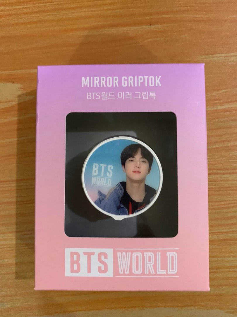 BTS mirror griptok - jin, Hobbies & Toys, Memorabilia & Collectibles, K ...