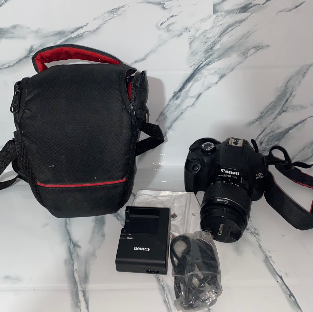 Canon 3000D DSLR, Photography, Cameras on Carousell