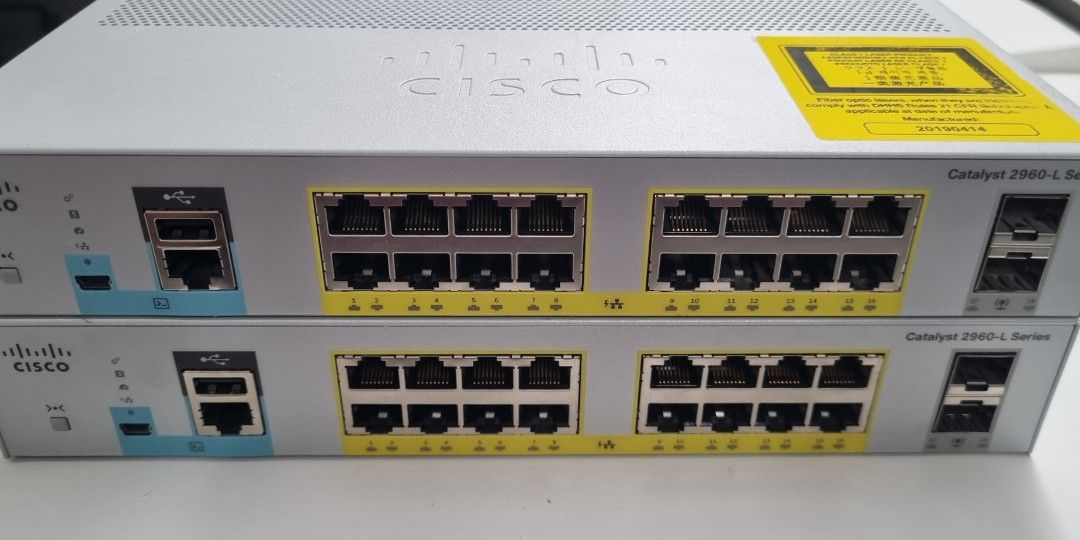 CISCO Catalyst 2960- L Series, Elektronik, Bagian Komputer & Aksesoris ...